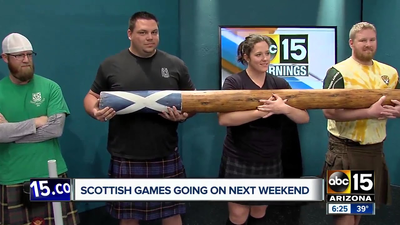 Annual Phoenix Scottish Games starts March 3 - YouTube
