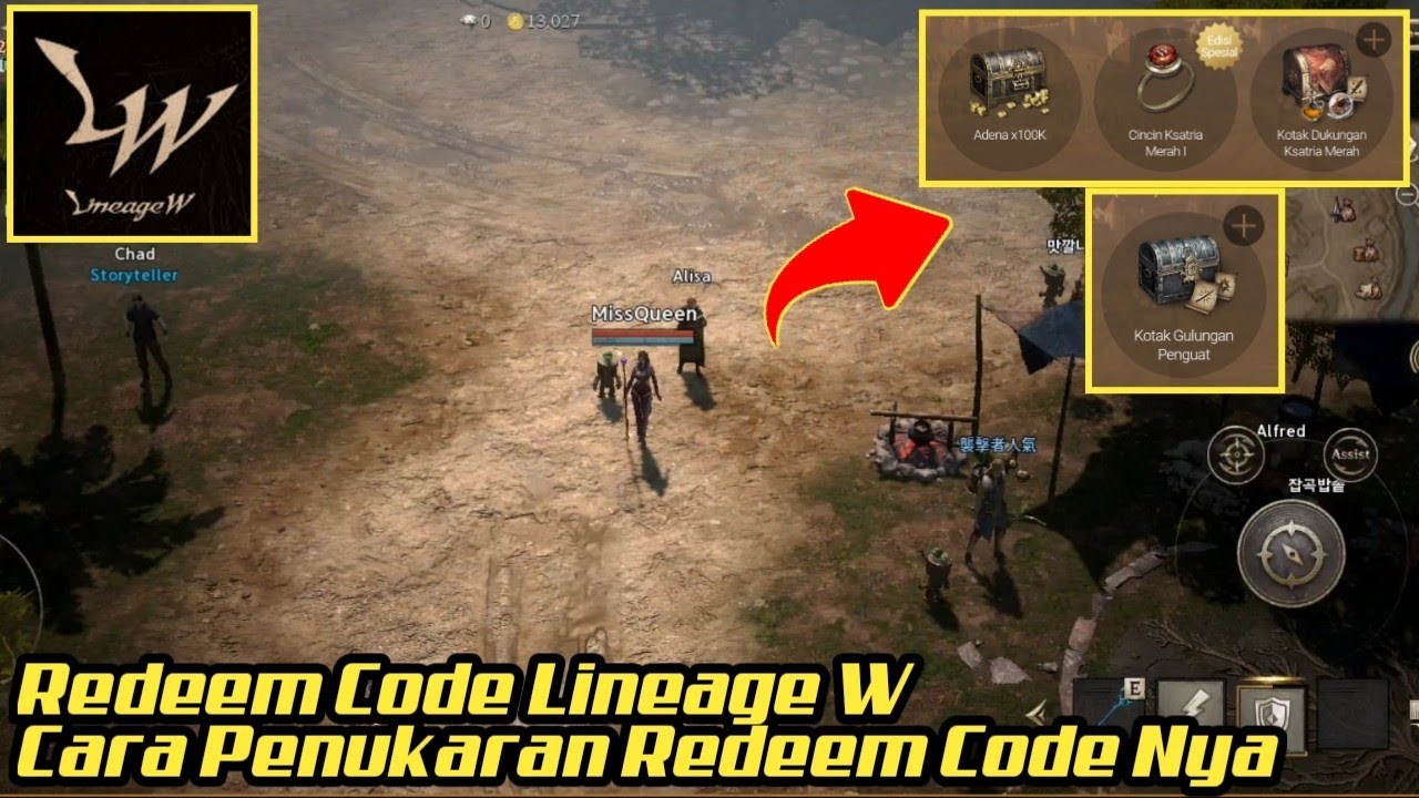 Cara Dapat Redeem Code Lineage W Dan Cara Penukarannya - Lineage W ...