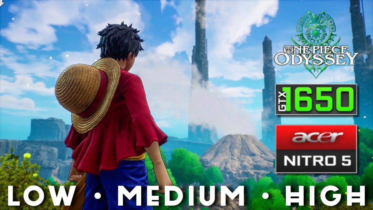 One Piece Odyssey - GTX 1650 Benchmark | Acer Nitro 5 Gaming Test ...