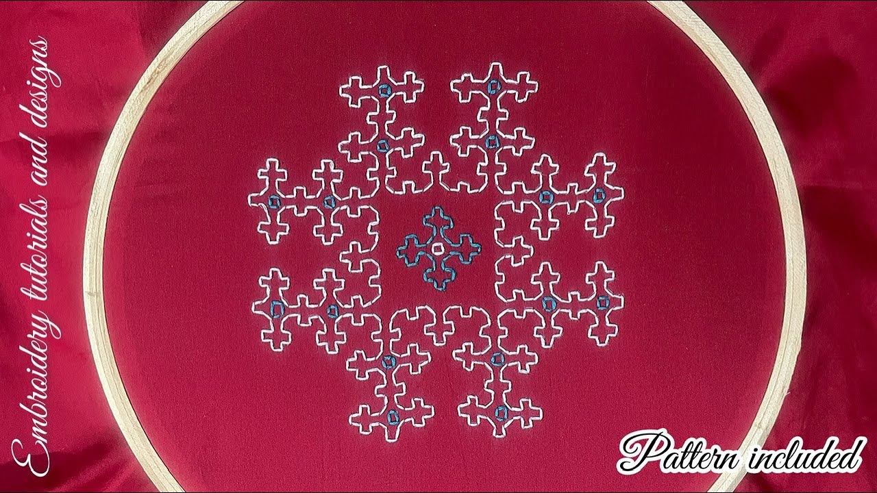 Kasuti embroidery design motif for sarees and Kurtis #kasutiembroidery ...