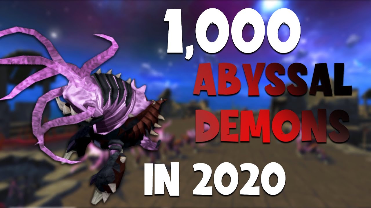 Loot From 1,000 Abyssal Demons In 2020 | Runescape 3 - YouTube