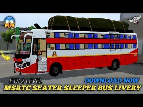 Msrtc Mg Seater Sleeper अंबाजोगाई - चंद्रपूर Bus Livery Download ...