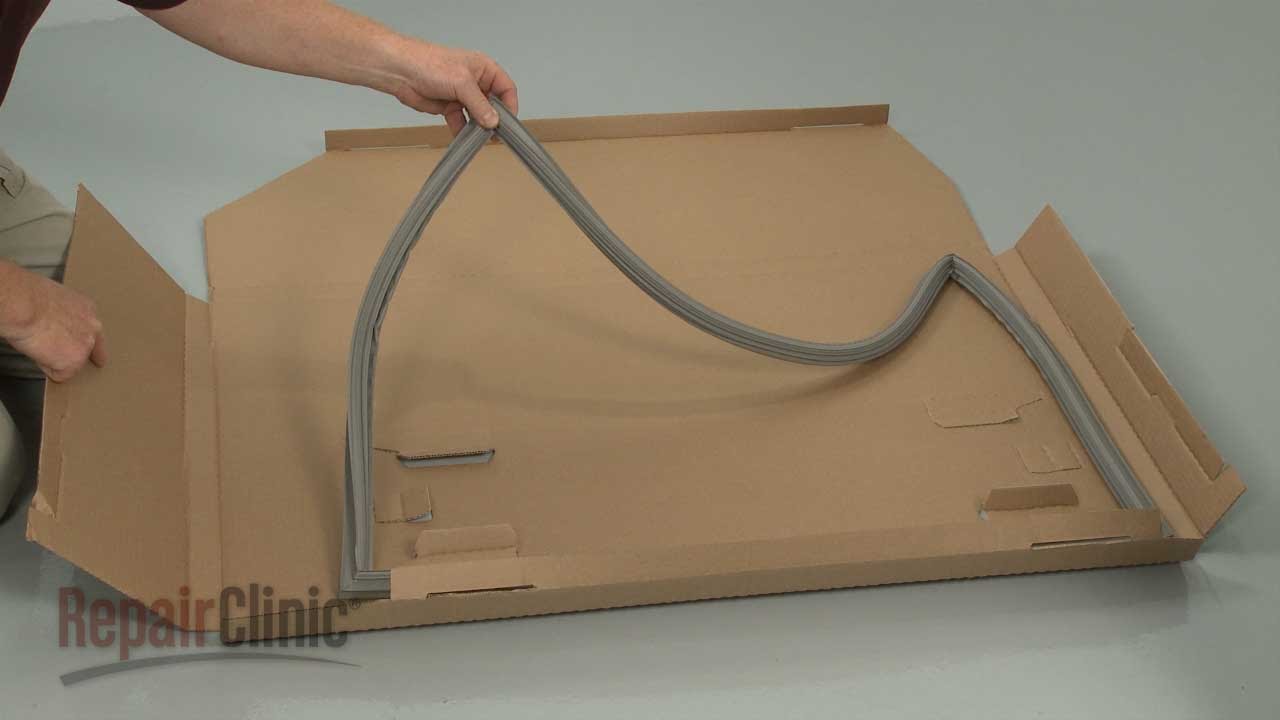Frigidaire Refrigerator Freezer Drawer Seal 5304501270 - YouTube