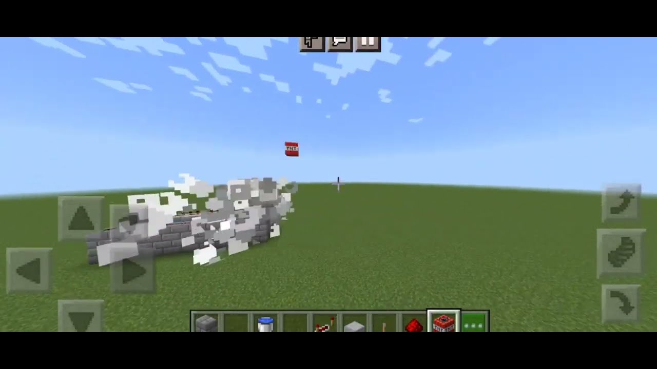 how to make tnt cannon build minecraft 😱 | #minecraft - YouTube