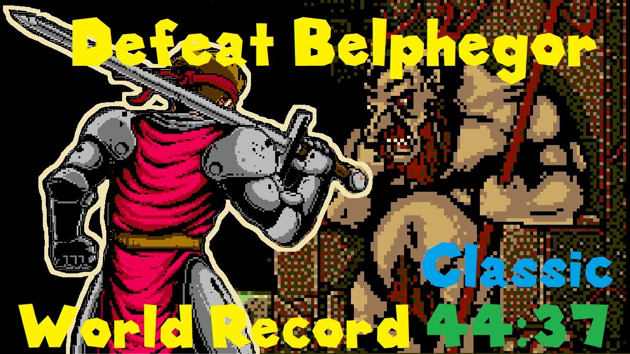 Infernax Speedrun - Defeat Belphegor (Alcedor+, New Game Unrestricted ...