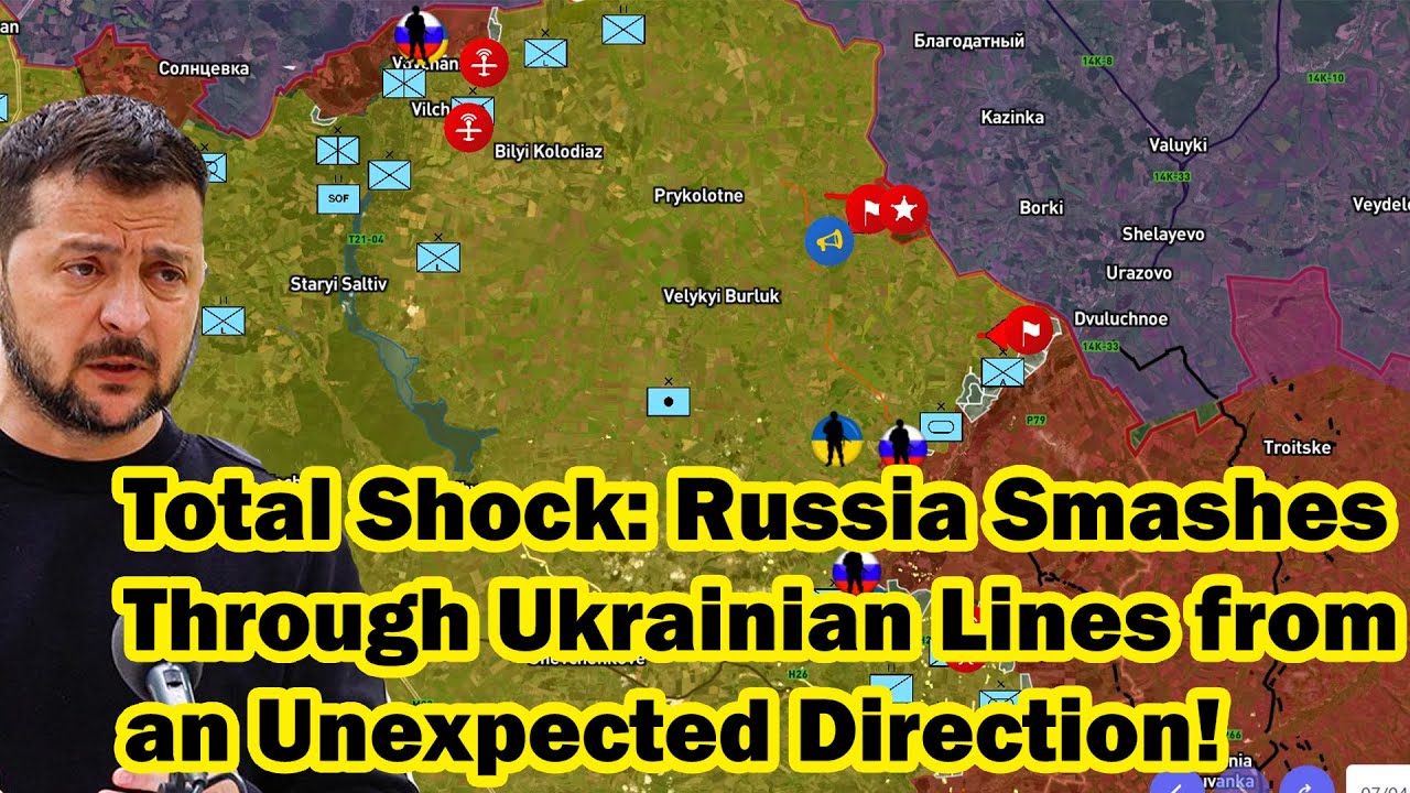 Total Shock: Russia Smashes Through Ukrainian Lines from an Unexpected ...