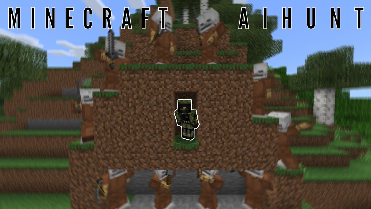 Minecraft Hitmen 1v10: AI Edition - YouTube