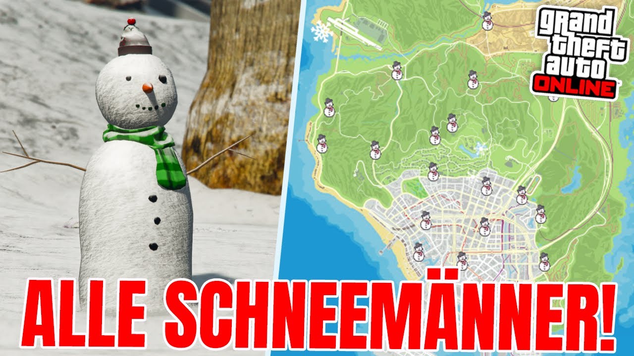 Spannende Gta Online Schneemanner Fotos