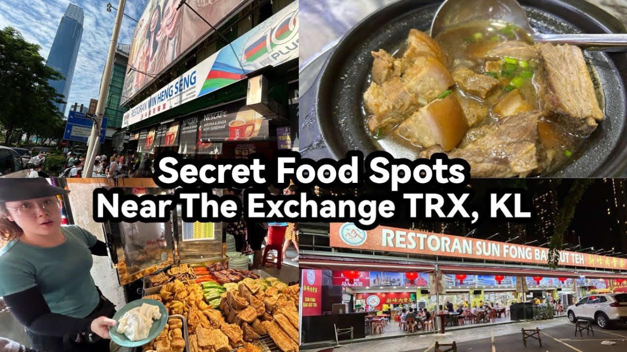 Secret Food Spots Near The Exchange TRX, Kuala Lumpur | Malaysia Street ...