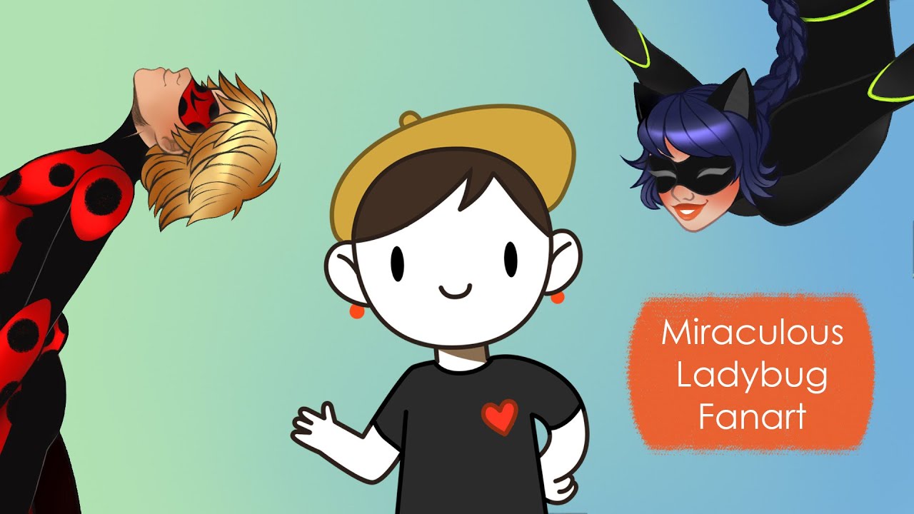 Miraculous Ladybug Fanart (Ladynoir et Catbug) - YouTube