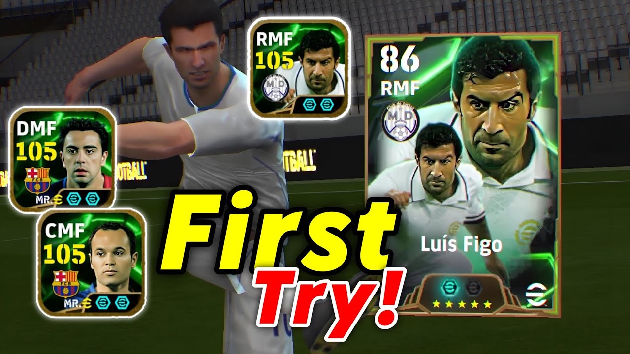 Trick To Get Spanish League Midfielders | 105 Rated Epic Figo,Xavi ...