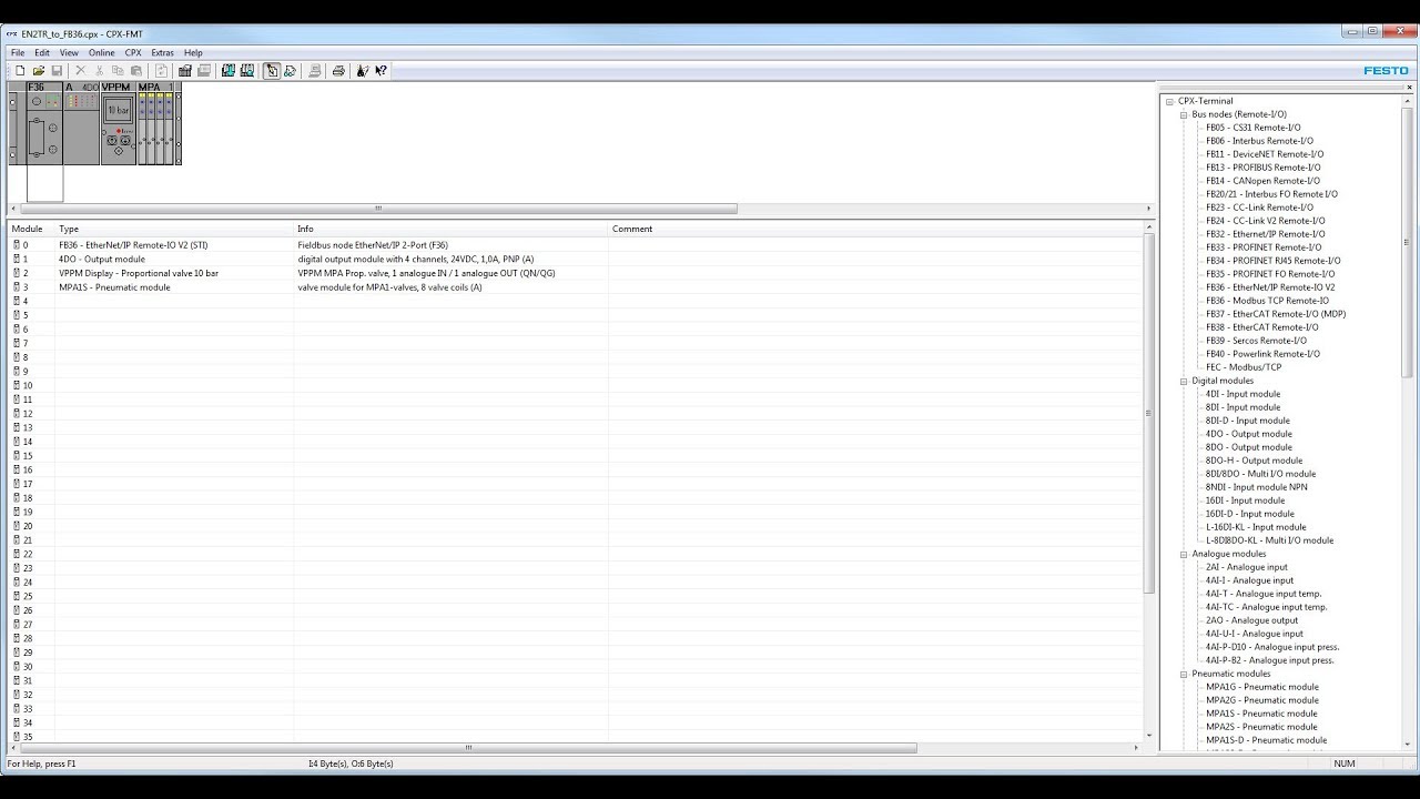 FMT L5K Export (CPX-FB32/FB36) to RSLogix Import Detailed - YouTube