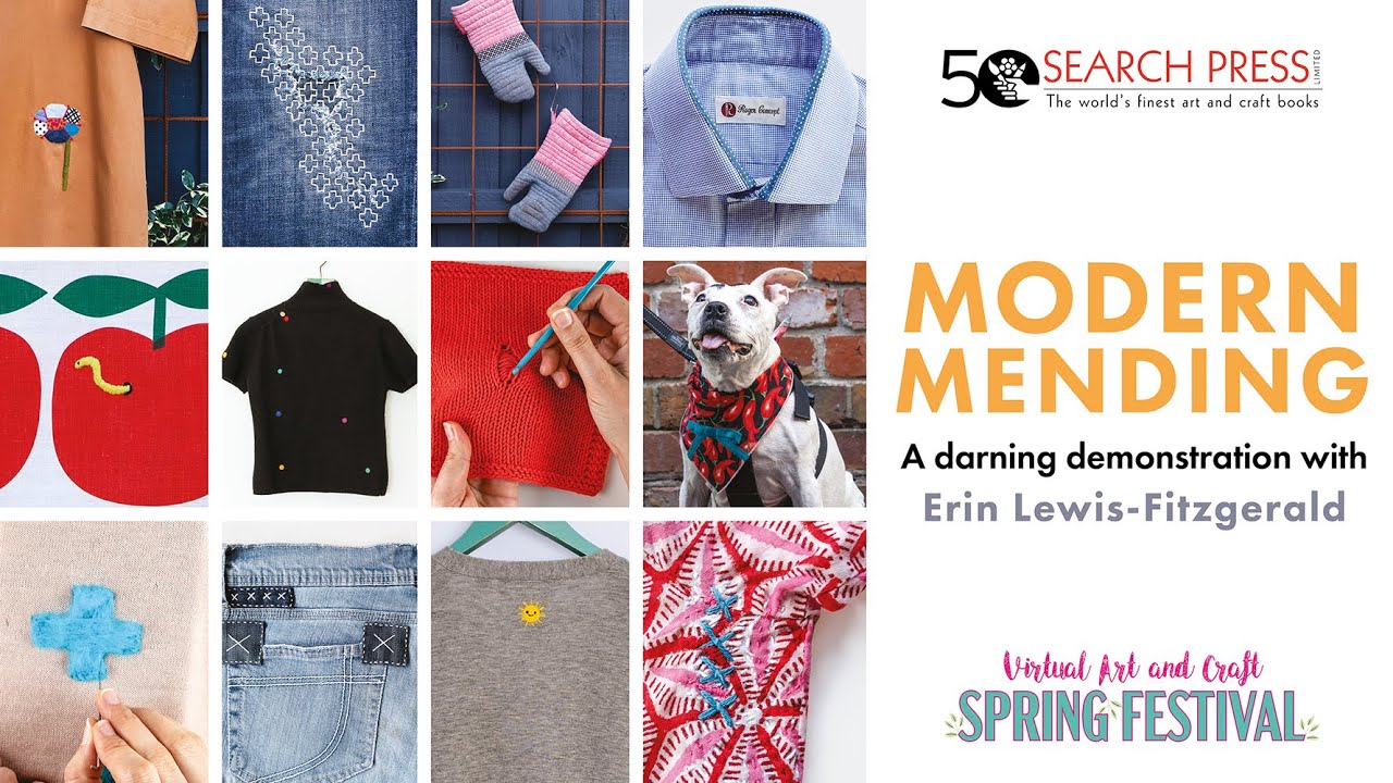 Modern Mending | A darning demonstration with Erin Lewis-Fitzgerald ...
