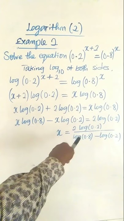 Deducing Logarithms with Indices Simplified #shorts #maths #mathematics ...