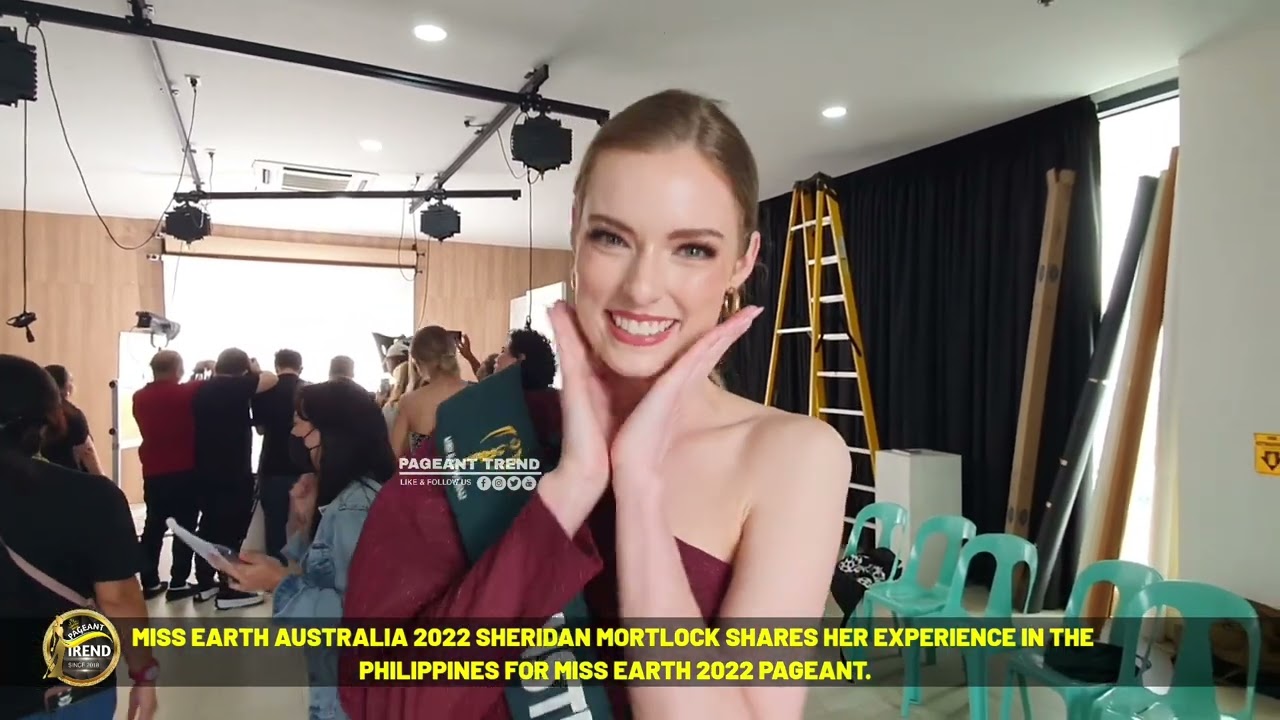 SHERIDAN MORTLOCK FOR MISS EARTH 2022 | Quick Interview with Pageant ...