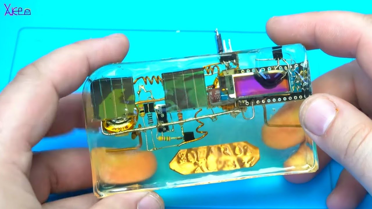 Super Capacitor Invention in Epoxy Resin | Find out does it work? - YouTube