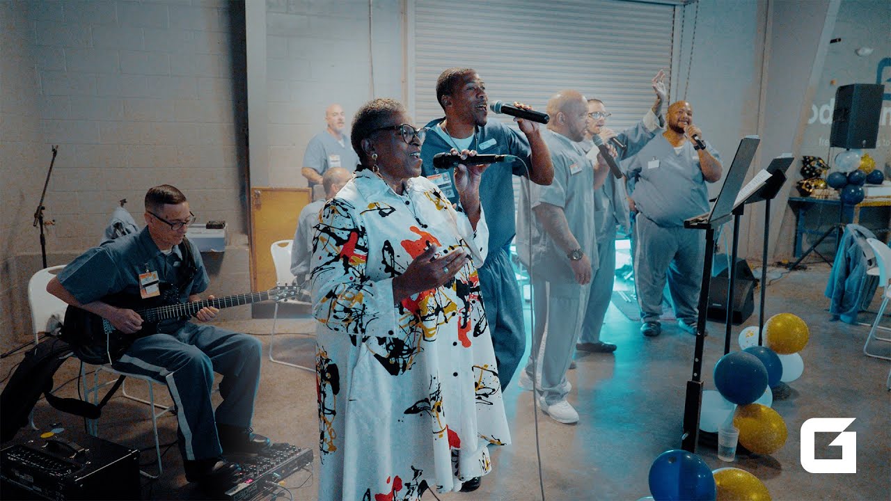 Mom & Incarcerated Son sing I Trust in God for the first time ever in ...