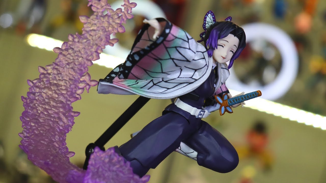 BUZZmod Shinobu Kocho Kimetsu no Yaiba Figure Review Español - YouTube