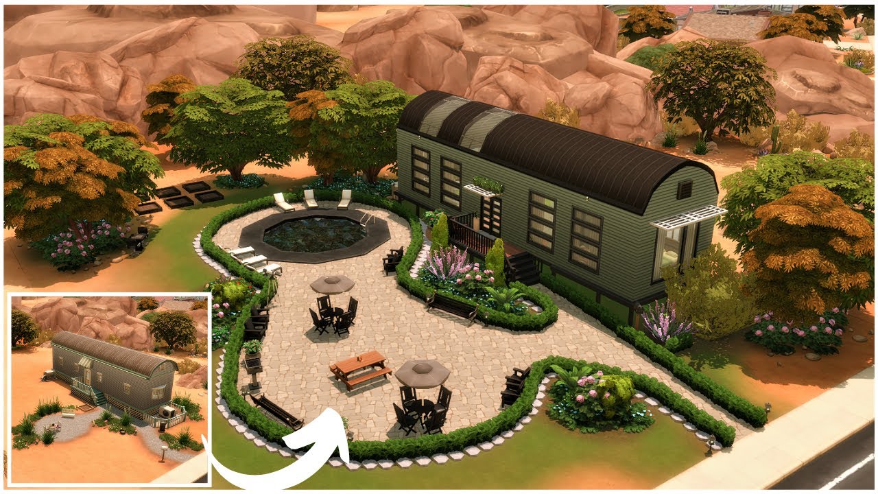 REFORMANDO UM TRAILER | Jogo Base| The Sims 4| Speed Build - YouTube