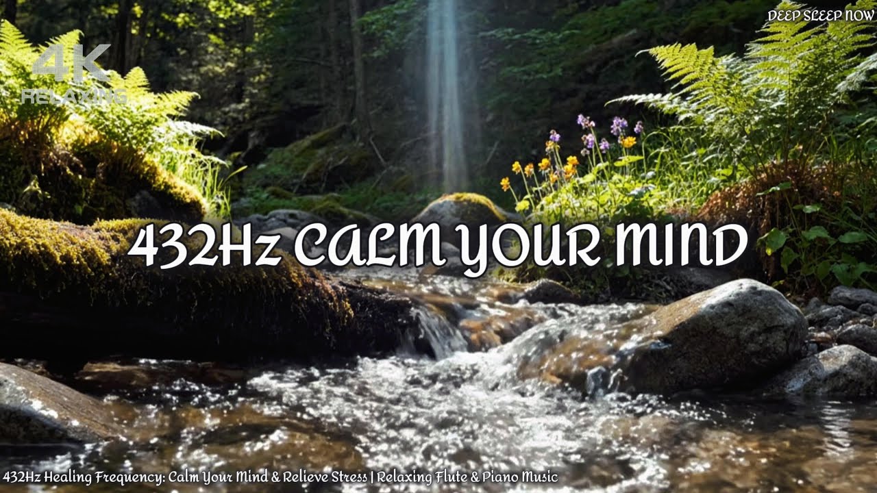 432Hz Healing Frequency Calm Your Mind and Relieve - YouTube