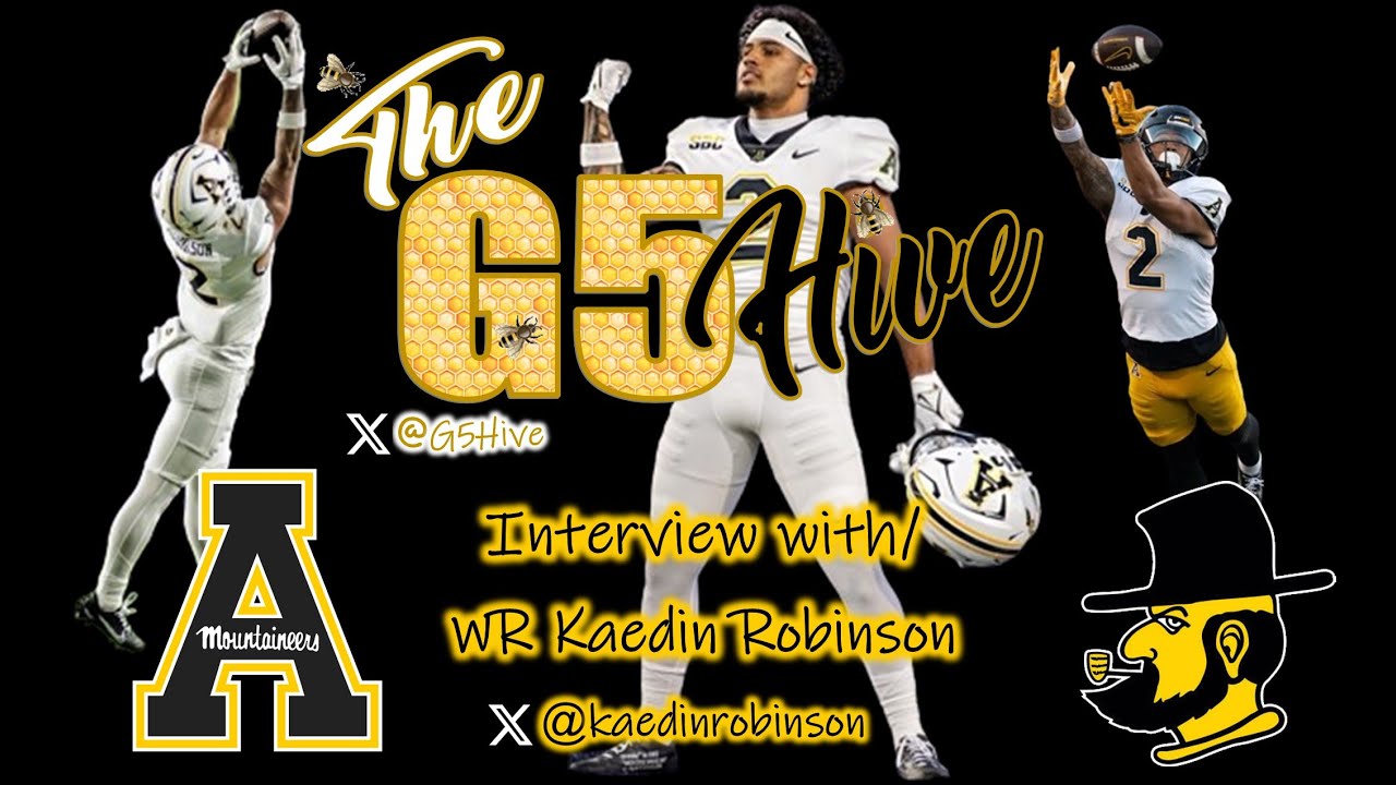 The G5 Hive Episode #35 - Interview with Appalachian State WR Kaedin ...