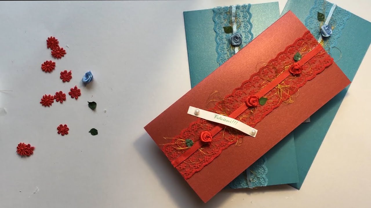Felicitari manuale simple. Handmade cards. - YouTube