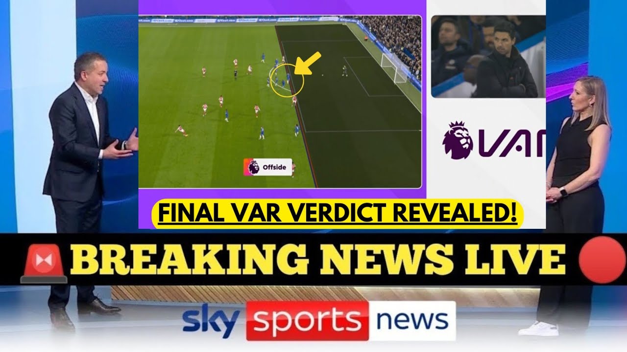 FINAL VAR VERDICT SHOCKS FANS! CHELSEA VS ARSENAL DRAMA AT STAMFORD ...