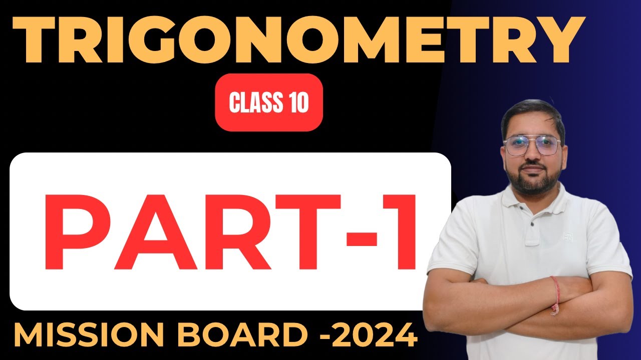 MISSION BOARD | TRIGONOMETRY PART -1 | MATHS BY SOHAN SIR | - YouTube