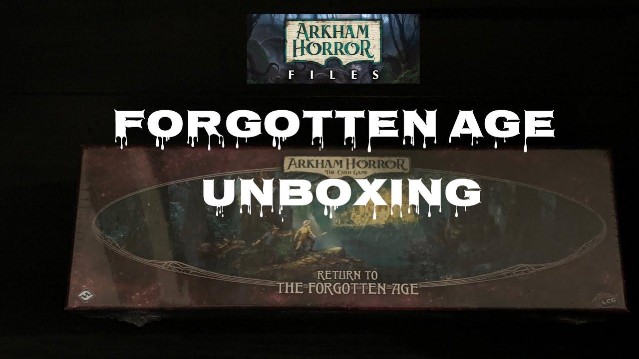 Return to the Forgotten Age For Arkham Horror LCG by Fantasy Flight ...