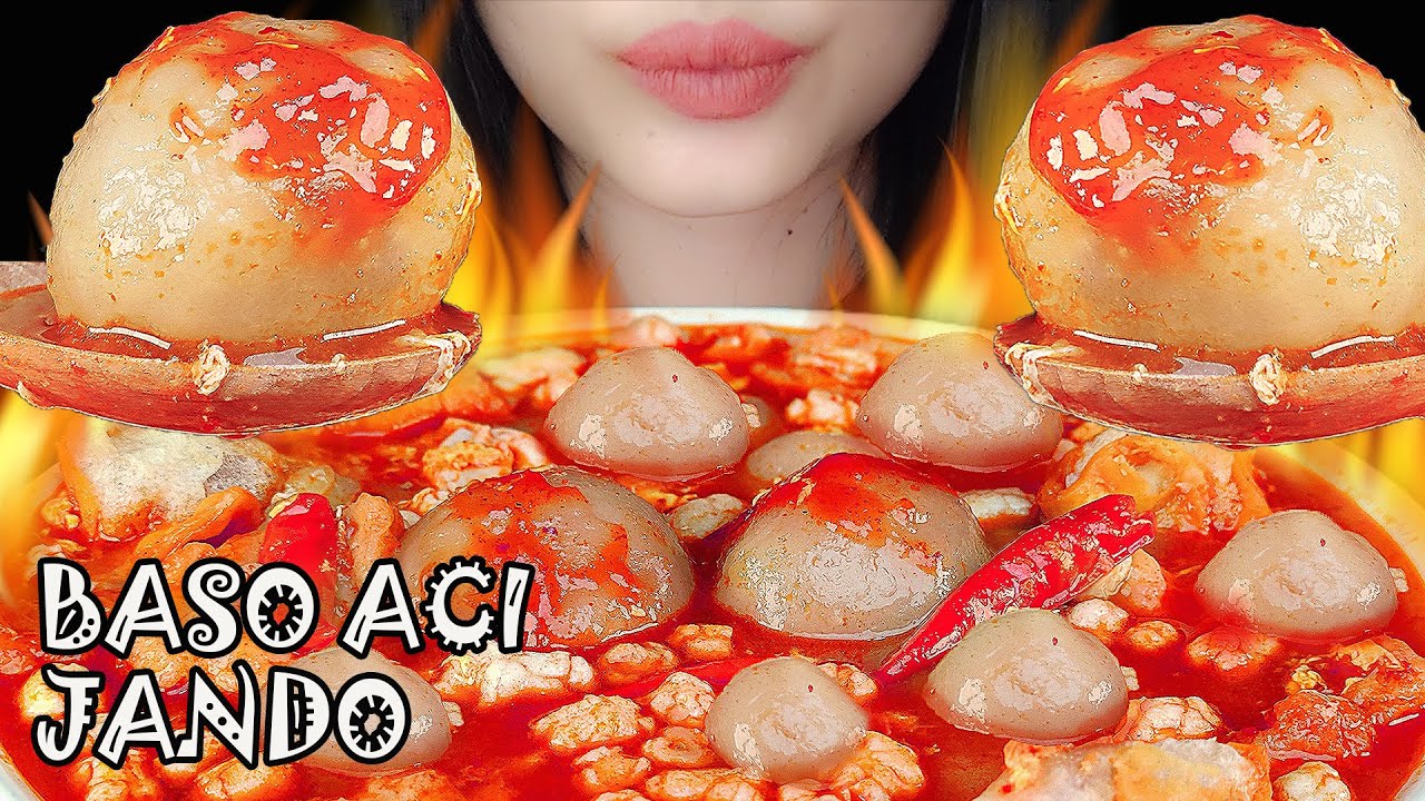 GURIH NAGIH ‼ ASMR BASO ACI JANDO ( lemak sapi ) SUPER PEDAS | ASMR ...