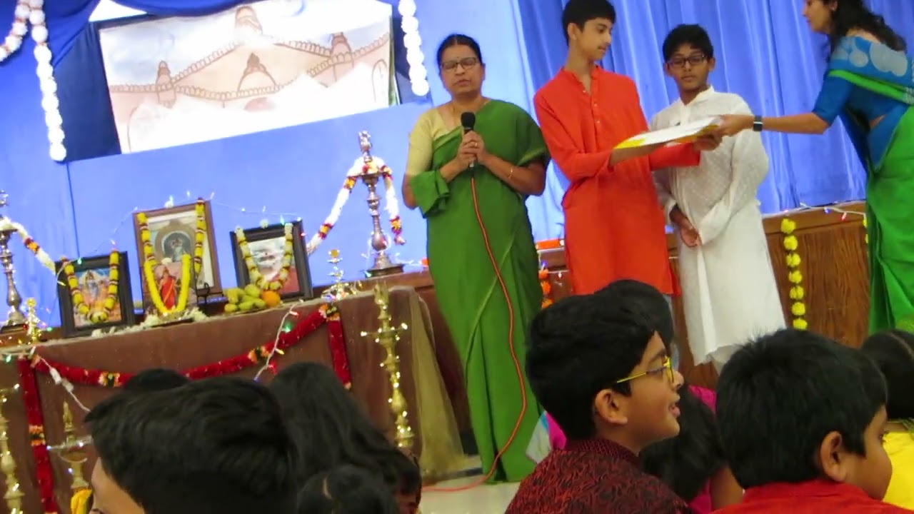 CMKC - Ameya reciting the pledge during Birthday Celebrations at ...