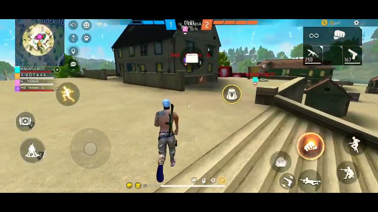 FF CS RANK PUSH IN BD SERVER - YouTube