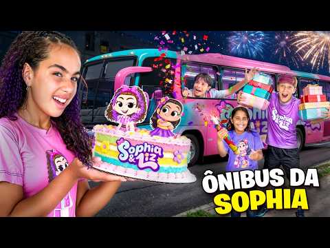 FIZEMOS UMA FESTA DE ANIVERSÁRIO SURPRESA PRA SOPHIA !
