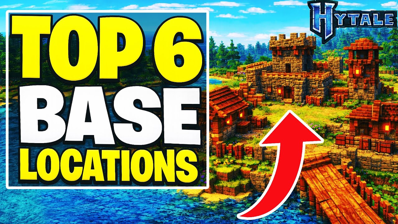 TOP 6 Best Base Locations In Hytale! Hytale Base Locations (BEST SPOTS ...