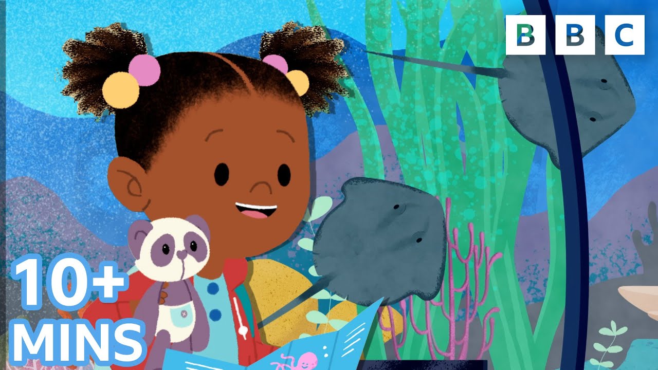 JoJo & Gran Gran Visit the Aquarium 🐠 | CBeebies - YouTube