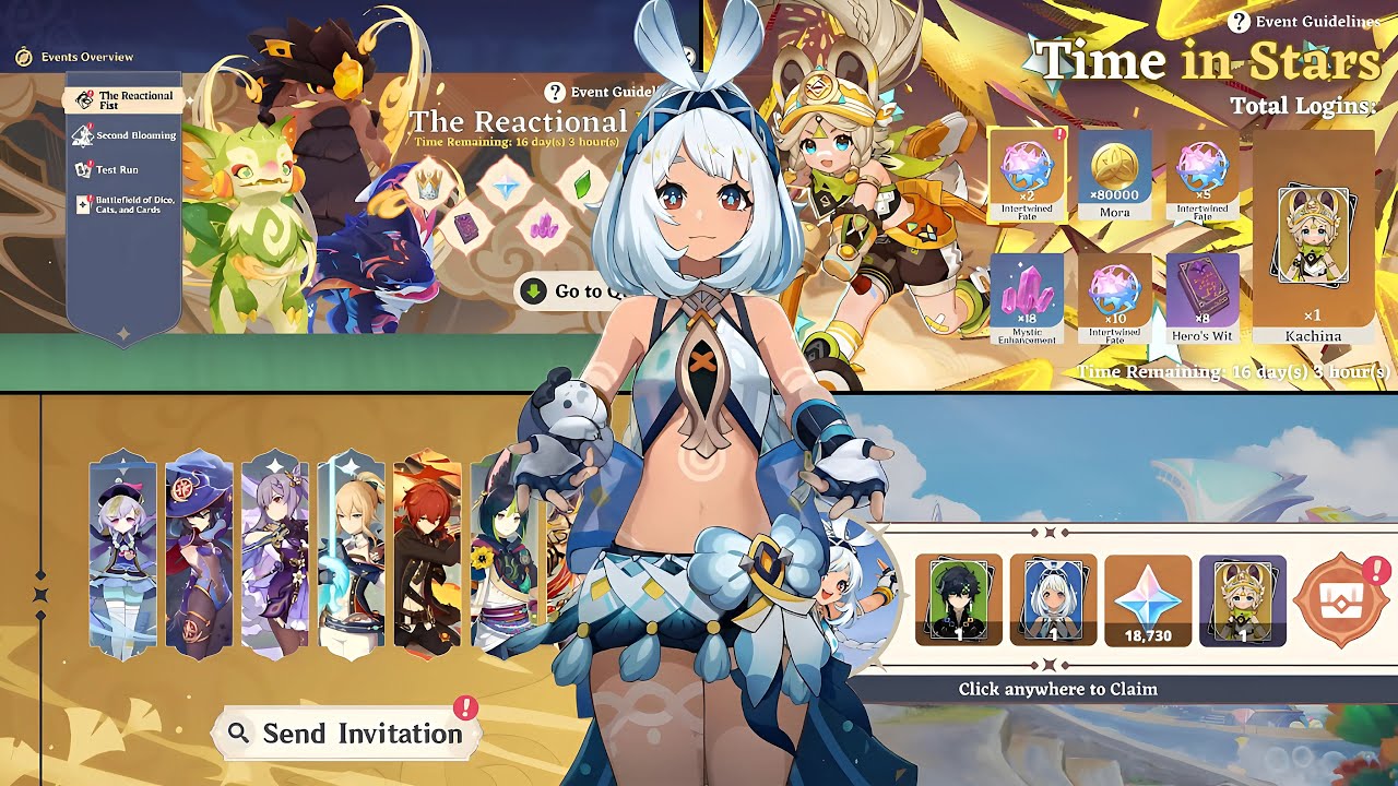 20,000+ PRIMOGEMS And 120+ FREE PULLS In Version 5.0!! Natlan REWARDS ...