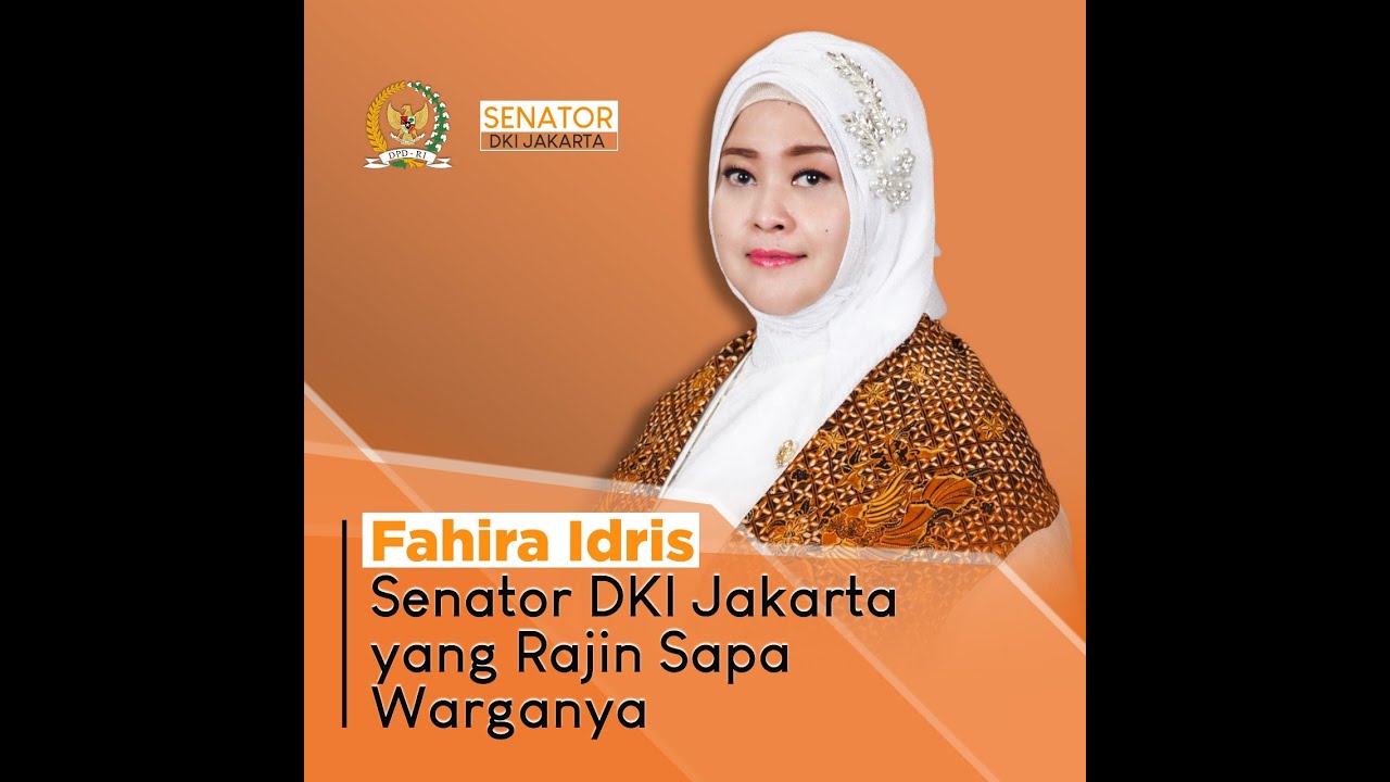 Fahira Idris Senator DKI Jakarta yang Rajin Sapa Warganya - YouTube