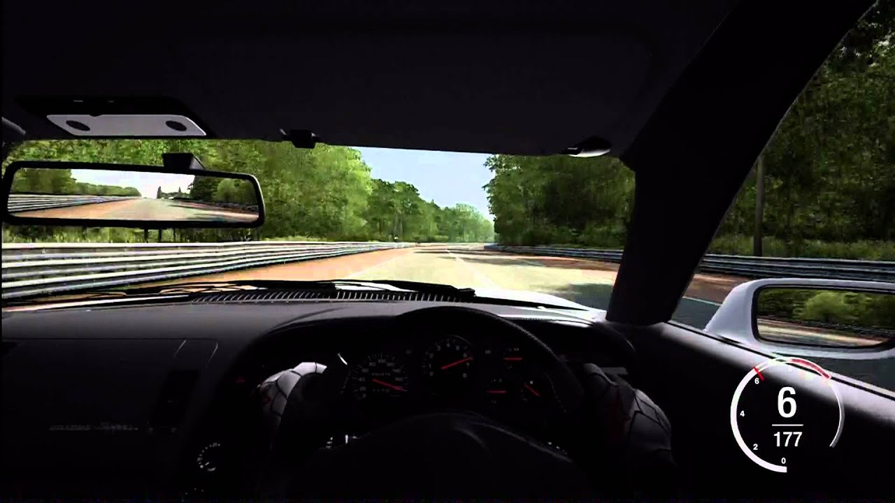 Forza Motorsport 4 - Toyota Supra Speed Run Cockpit View - YouTube
