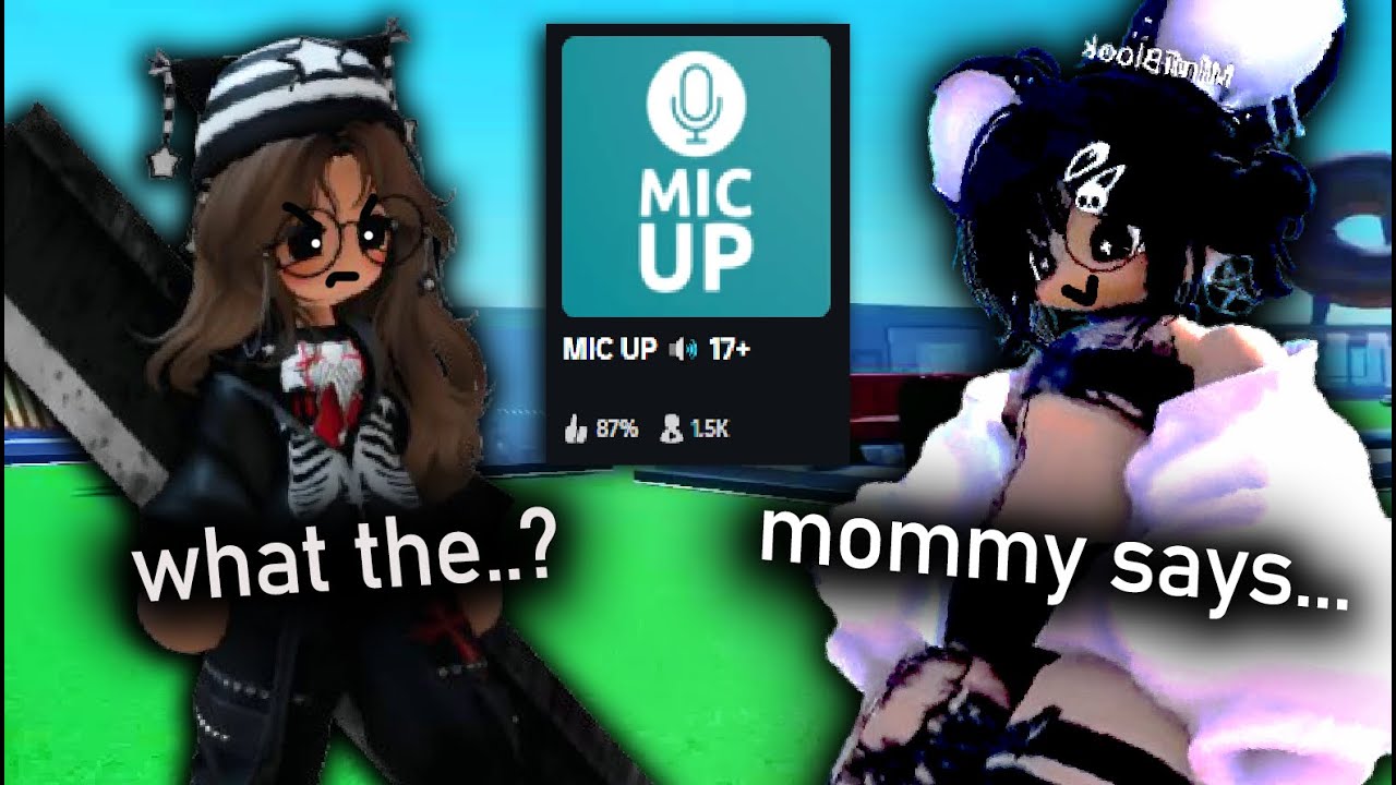 MIC UP VOICE CHAT in ROBLOX is CHAOS..!! (FREAKIEST PLAYERS in the GAME ...
