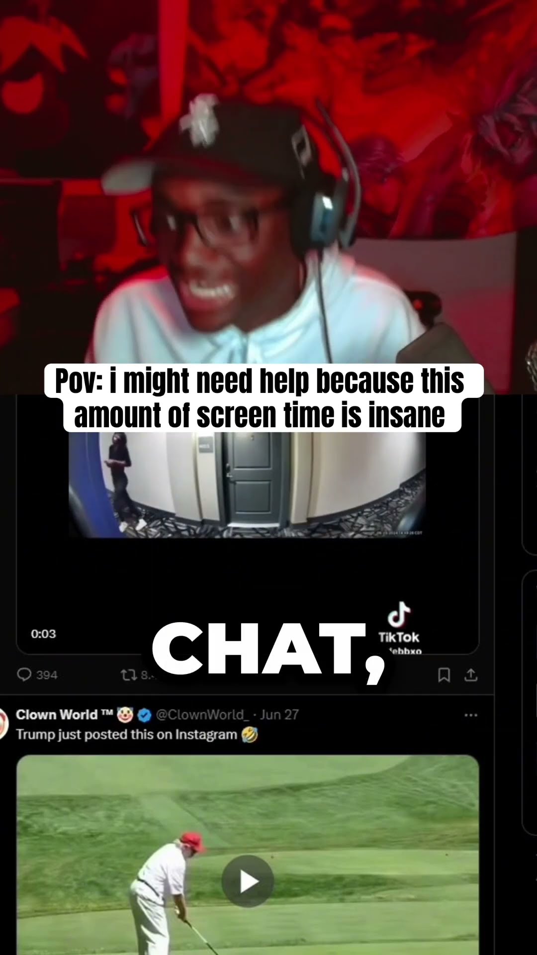 is this the worst screen time you’ve seen twitch: lifeofcloud #funny # ...