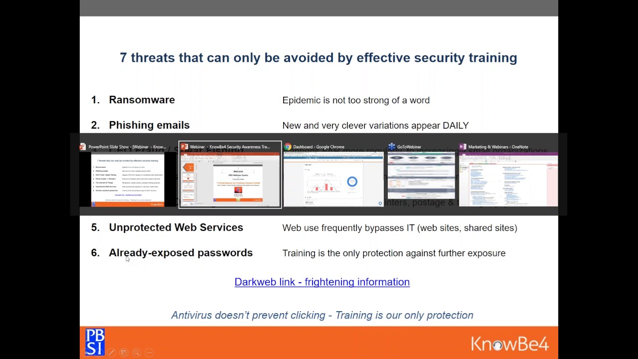 7 Critical Reasons for Creating a Human Firewall - YouTube