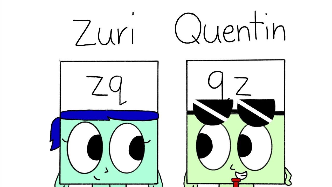 Q x Z fan children (Speed Draw) - YouTube