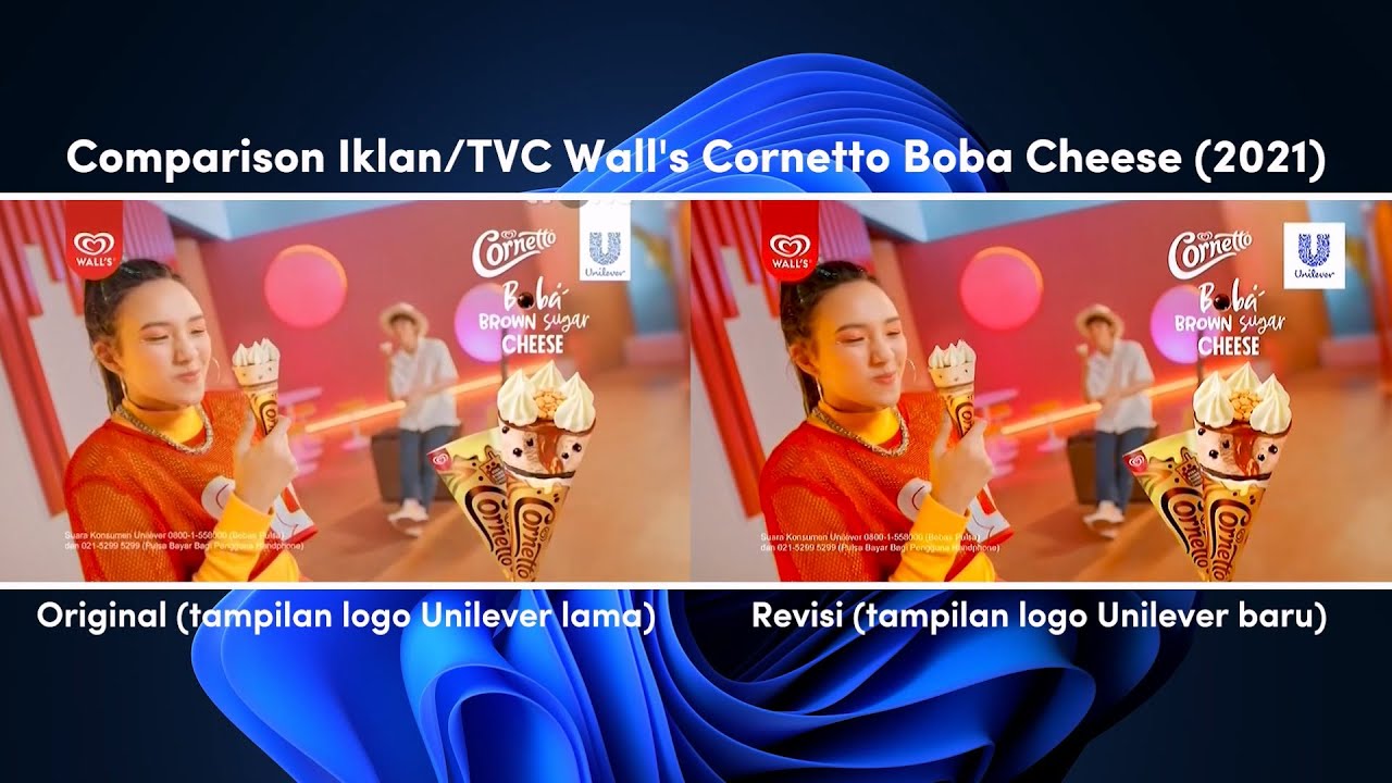 Comparison Iklan Wall's Cornetto Boba Brown Sugar Cheese (2021) - YouTube