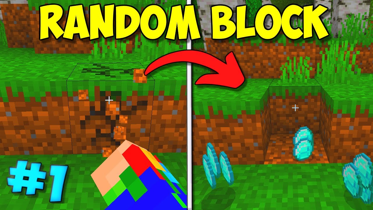 Minecraft, But Loot Drops Are Random #1 - YouTube