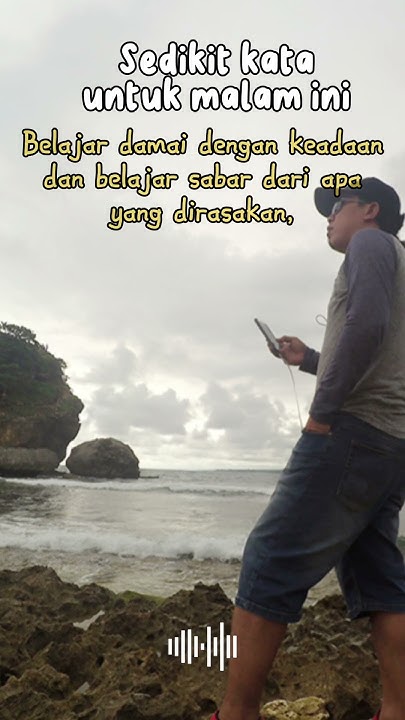 Belajar damai dengan keadaan - YouTube