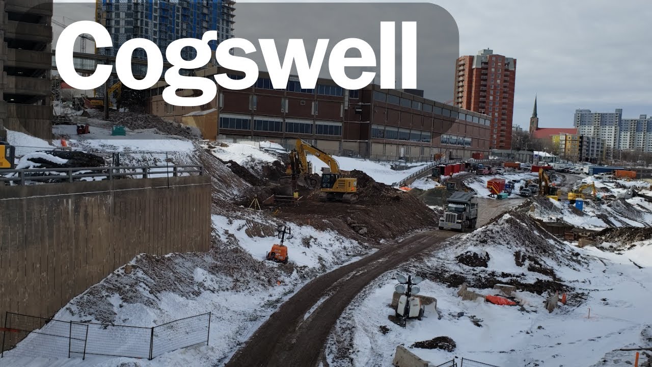 Update...Cogswell Interchange Redevelopment Project Part 19 (Halifax, Nova Scotia) - YouTube