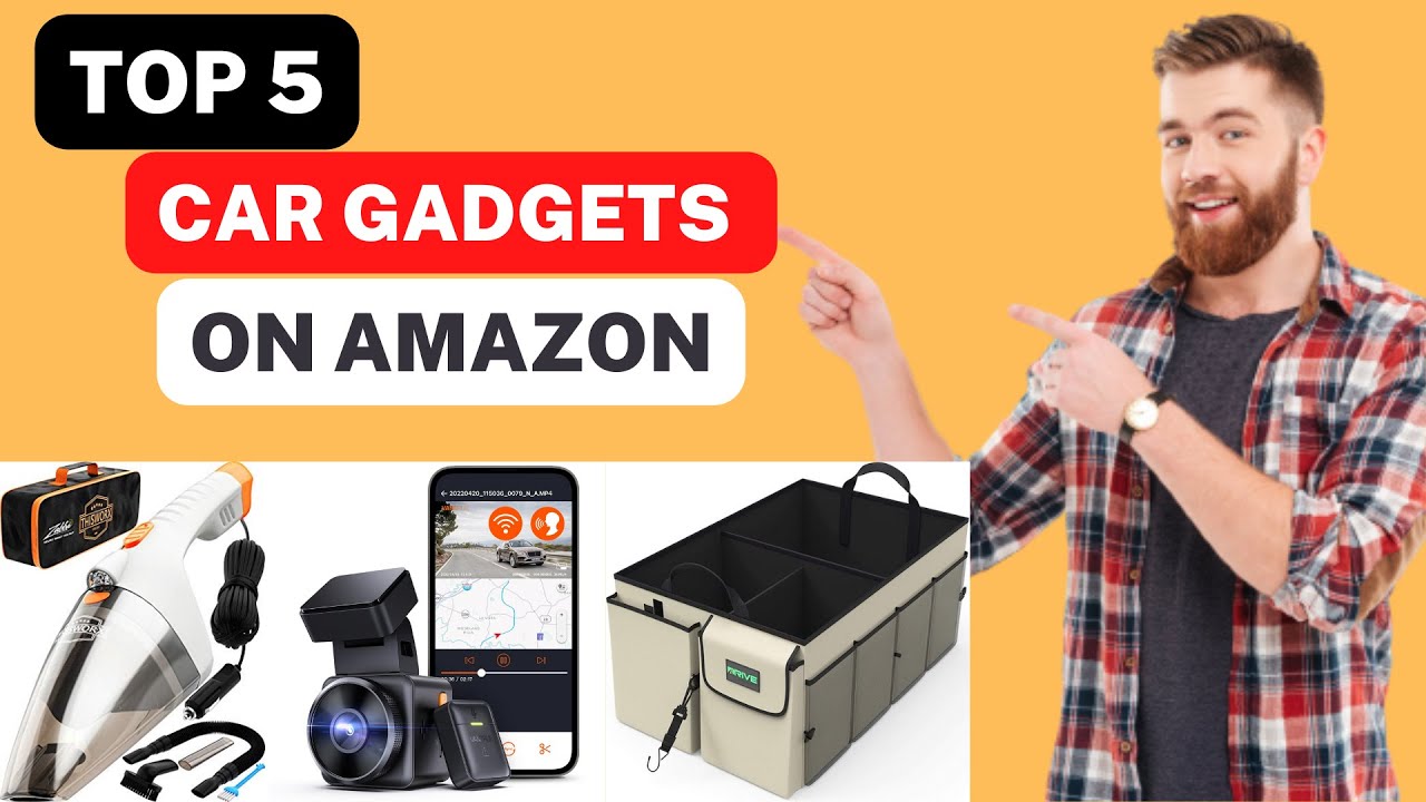 Top 5 Car Gadgets On Amazon | TECHBIGGEST - YouTube