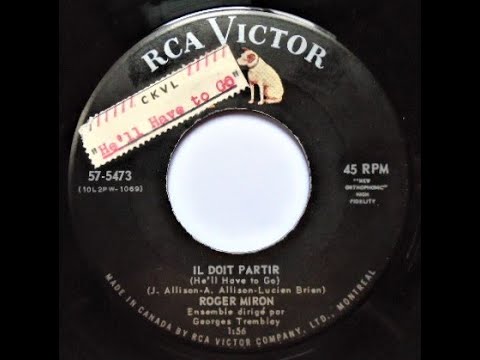 Roger Miron – Il Doit Partir / C'est Toi - YouTube