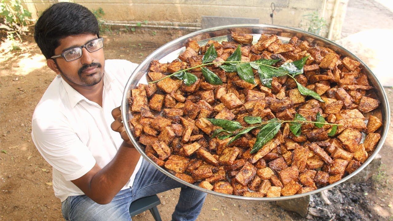 Elephant Foot Yam Fry | Senai Kilangu Varuval | Food so Good - YouTube