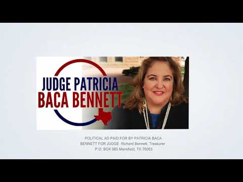 Re-Elect Judge Patricia Baca Bennett Whiteboard Ad - YouTube